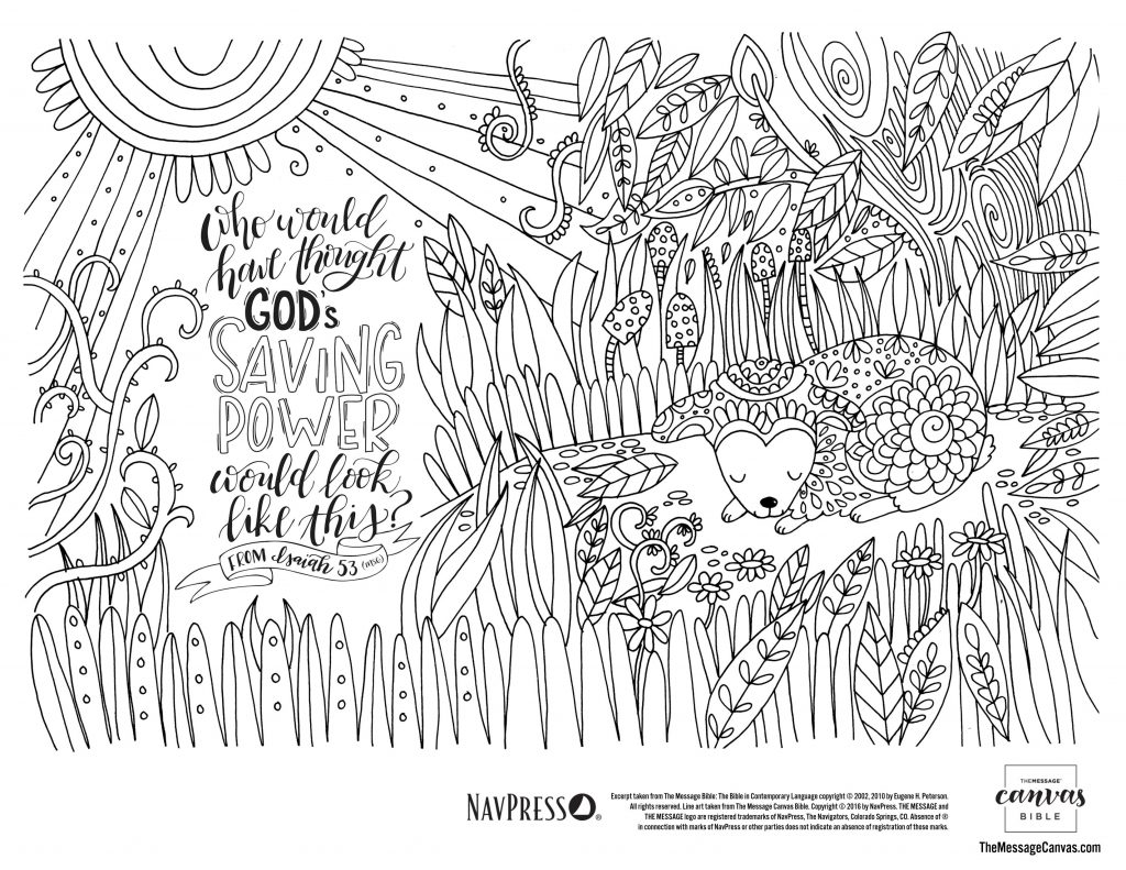 Free Scripture Coloring Pages - The Arc