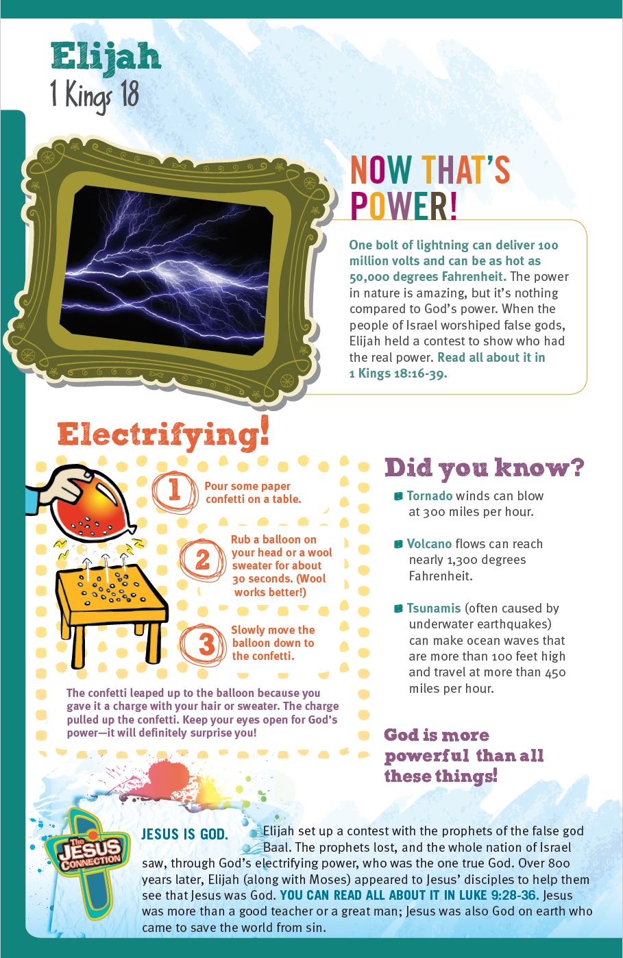 1 Kings 18 Activity from the Hands-On Bible – Tyndale Bibles