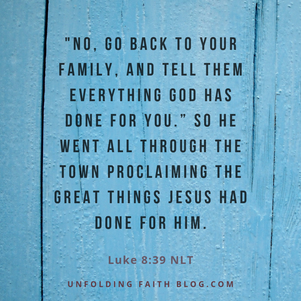 Sample Testimony Of Faith